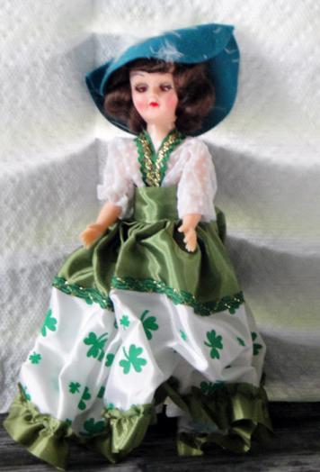 Vintage Irish 7.5 inch Nationality Doll