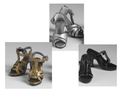 Tonner Revlon Shining Steps 13 In. Fashion Doll Shoe Set
