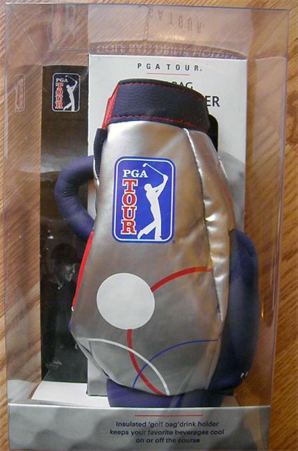 PGA0001 PGA Tour Insulated Golf Bag Drink Holder Up To 20 Oz Bottles