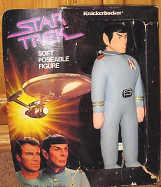 Vintage 1979 Knickerbocker Star Trek TMP Spock Soft Doll