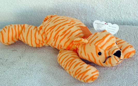 Ty Purr the Yellow-Orange Tiger Pillow Pal 1997-98